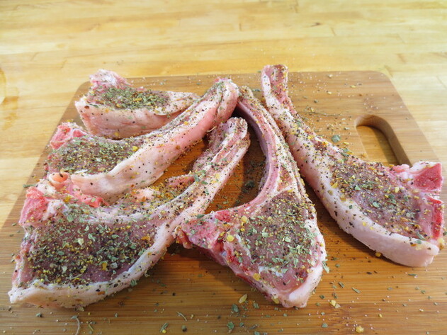 Cotlete de miel la grătar