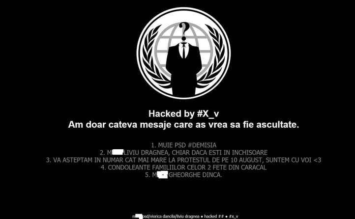 Site-ul INML, spart de hackeri. Îndemnuri pentru români şi "plăcuţe suedeze" pentru PSD | Epoch ...