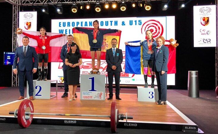 Ionela Butacu, medalii de argint la Campionatele Europene de haltere ...