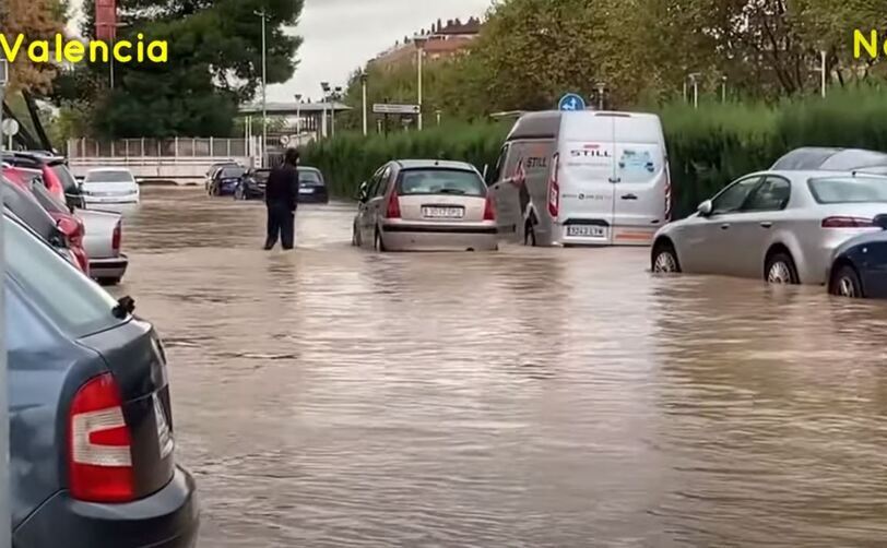 Inundaţii în Spania. Sute de persoane, blocate pe aeroportul din ...