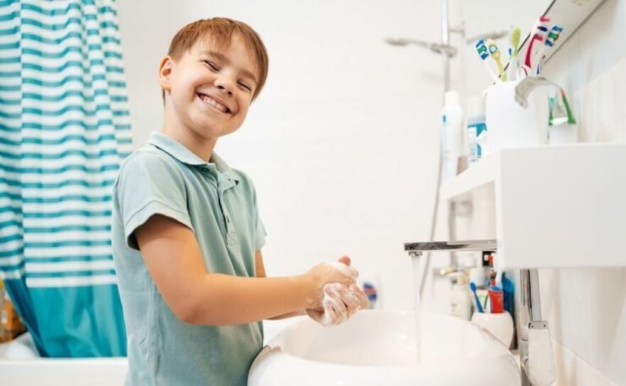 Igiena personală la copii: 5 reguli obligatorii (P)
