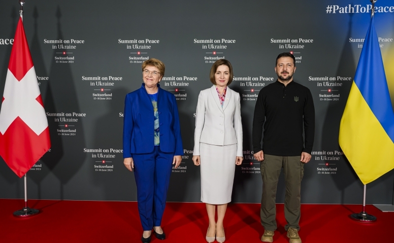 Maia Sandu, la Summitul pentru pace din Elveţia: Pacea nu înseamnă ...