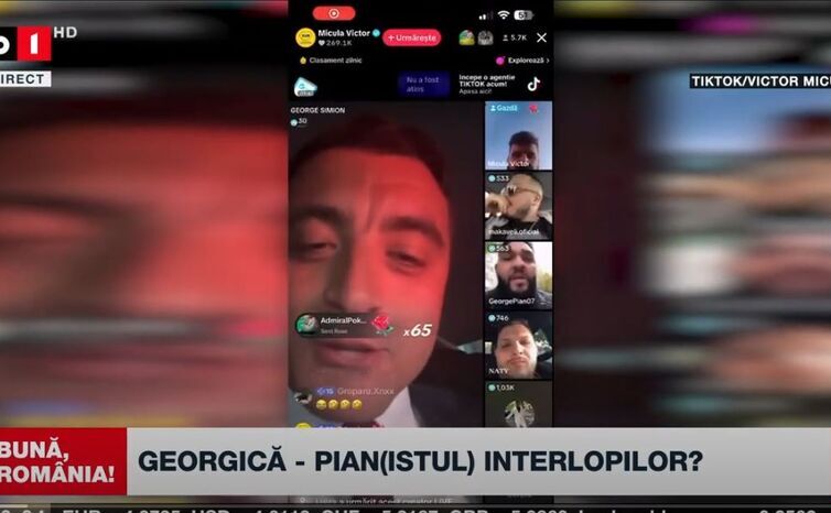 Live ireal! Interlopii i se plâng lui Simion că-s ameninţaţi că ţin cu ...