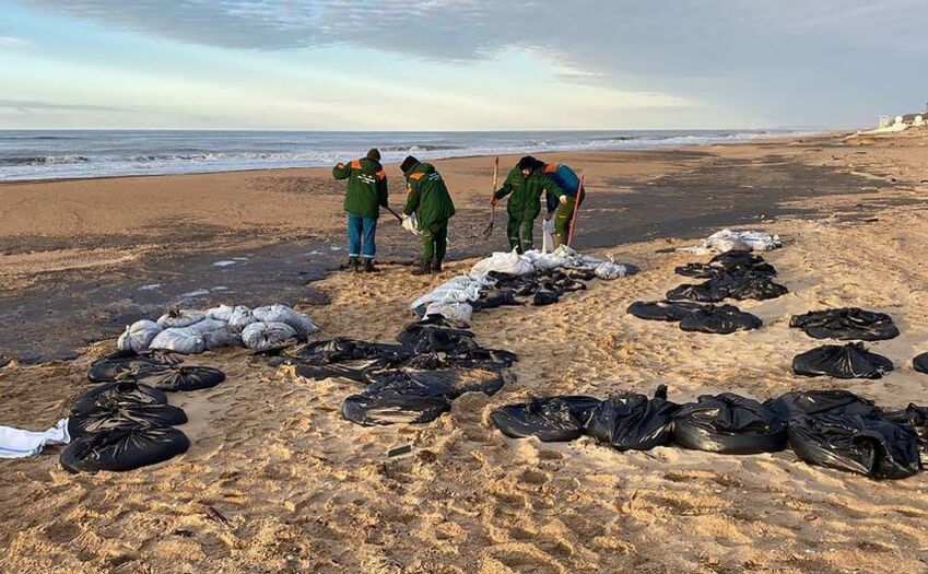 Catastrofa din Marea Neagră: Petrolul rusesc, devastator pentru coasta ...