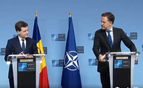 Nicuşor Dan, conferinţă comună cu şeful NATO: Punctele-cheie ale ...